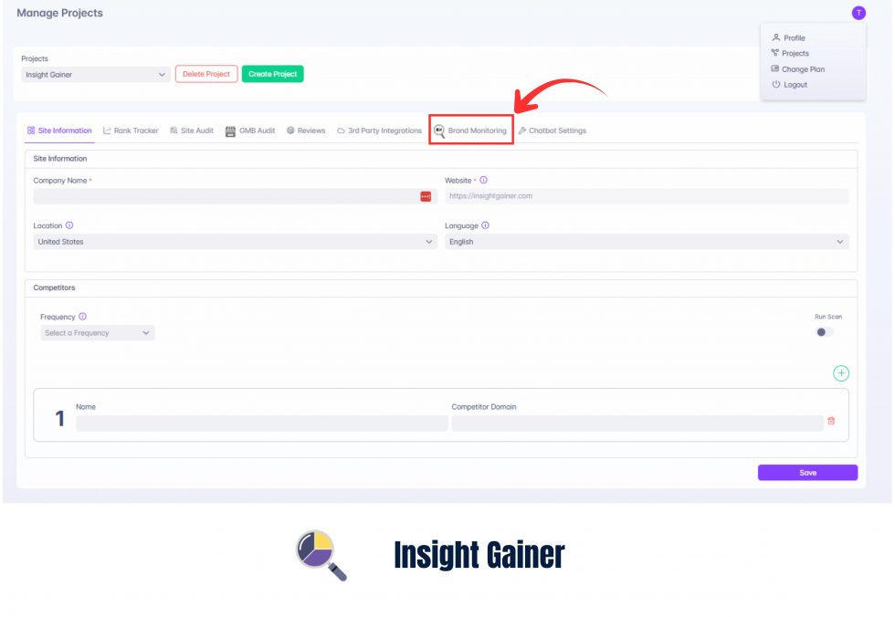 Getting Started with Brand Monitoring - Insight Gainer